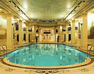 Escape To a Neoclassical Indoor Pool | Diamond Spas