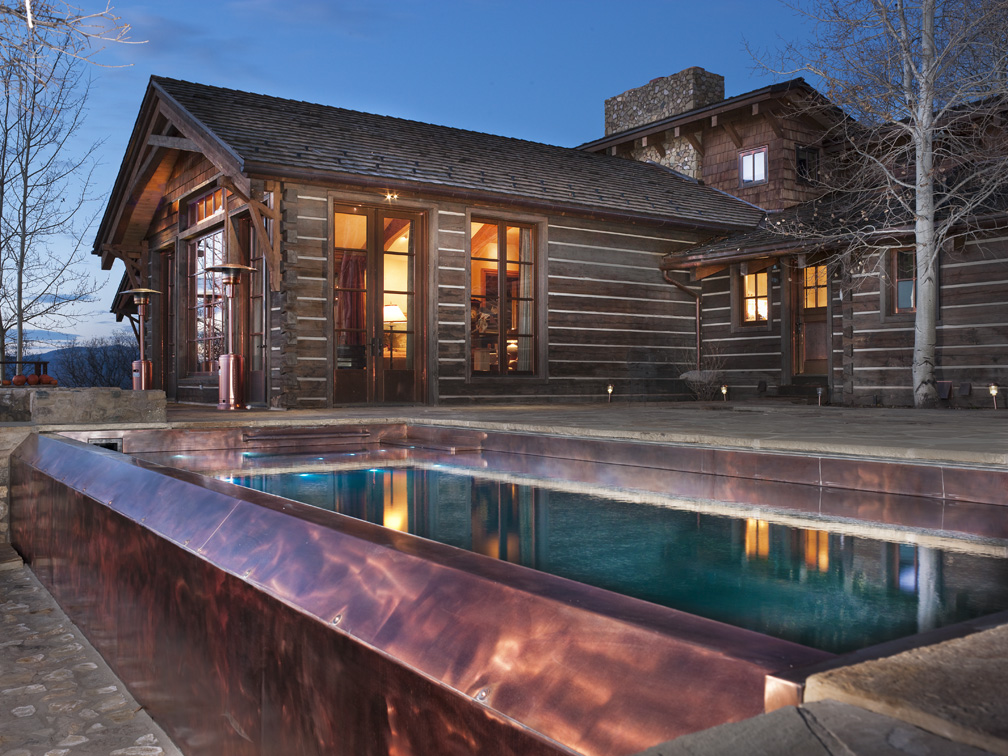 How Do the Neighbors Compete With A Copper Pool? | Diamond Spas