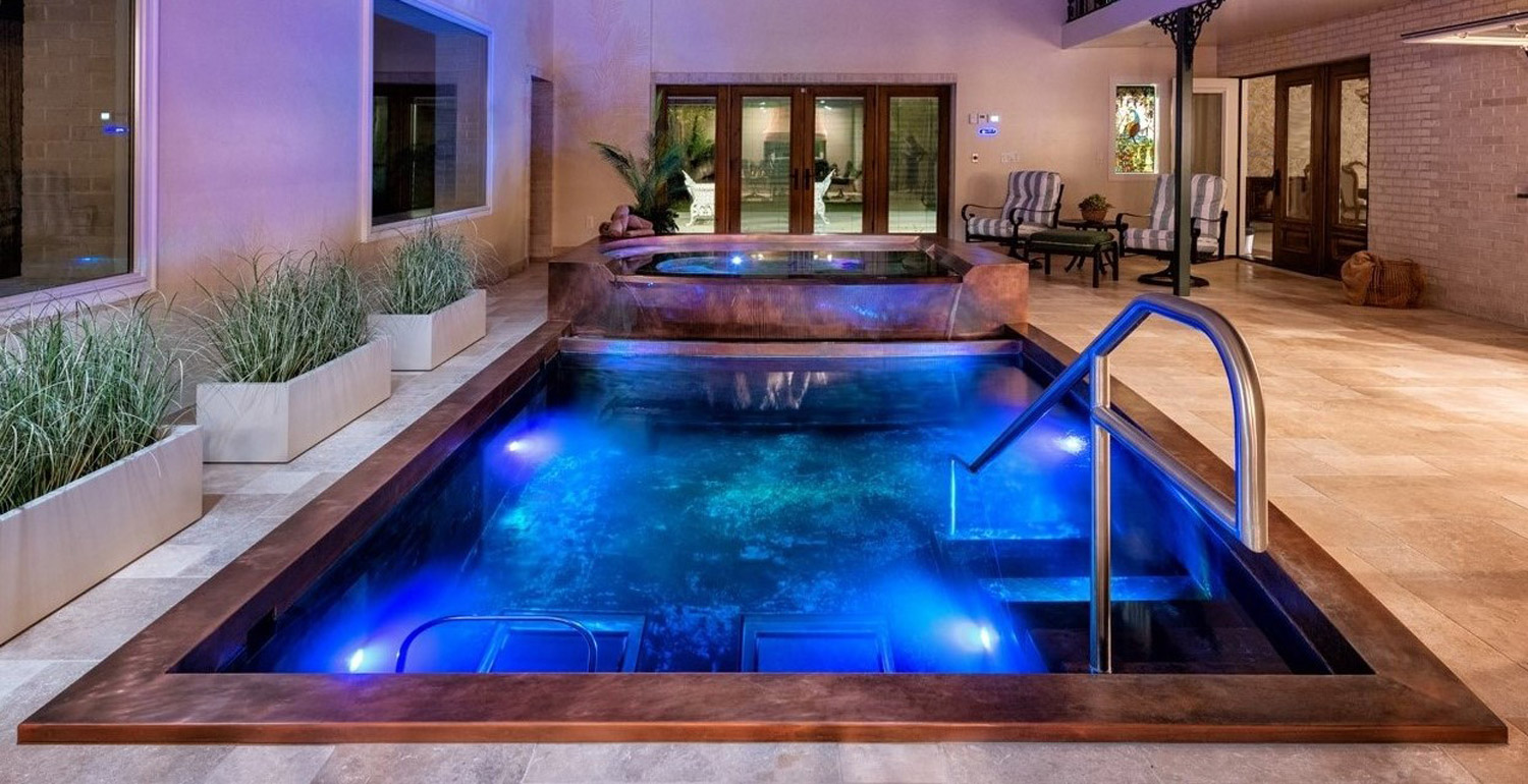 Copper Swimming Pool - Luxury & Sustainable Copper Pool | Diamond Spas